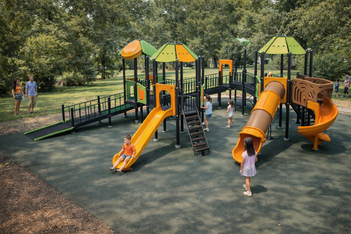 MES 1001: Inclusive Playground Ramp System Overview