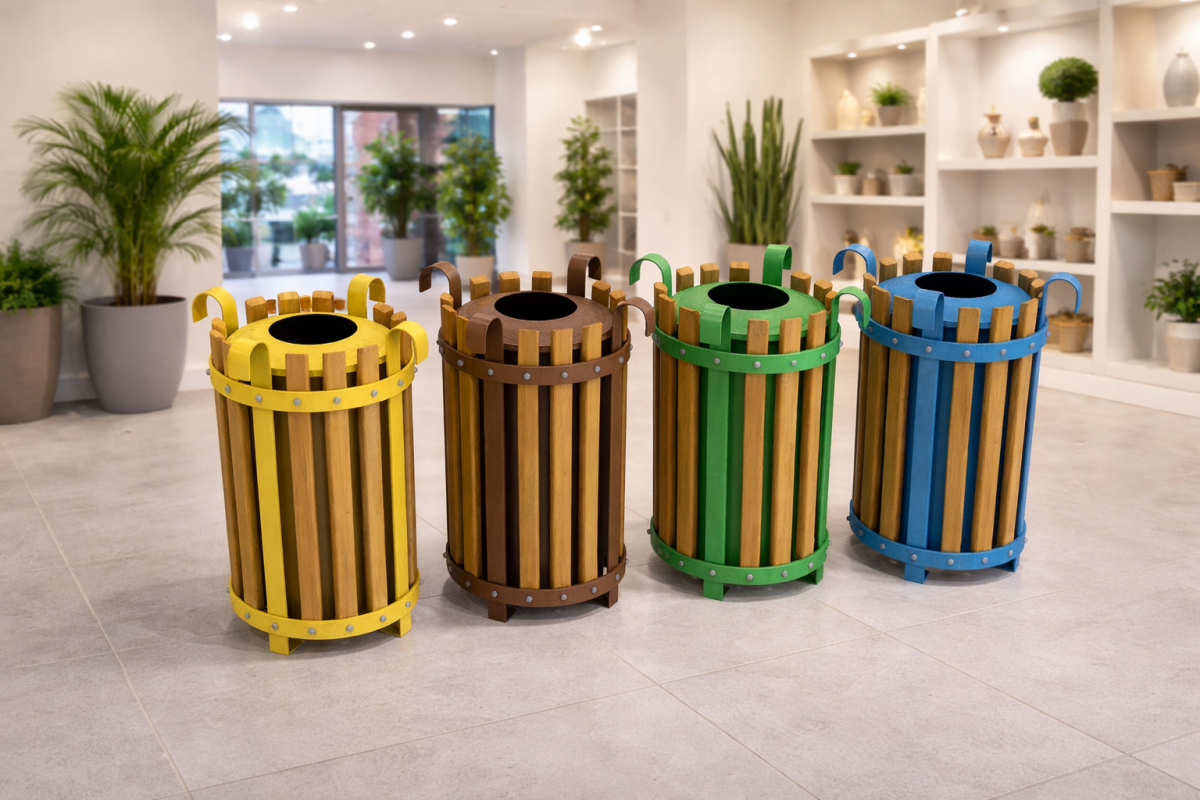 EcoRing Outdoor Waste Bin