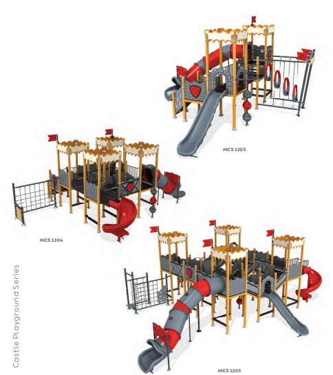 Castle Playground Series: Advanced Structures (MCS 1203 - MCS 1208)